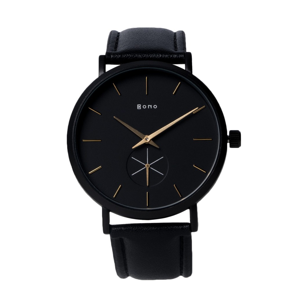 Jual Bono Watch Como Dark Black Indonesia|Shopee Indonesia