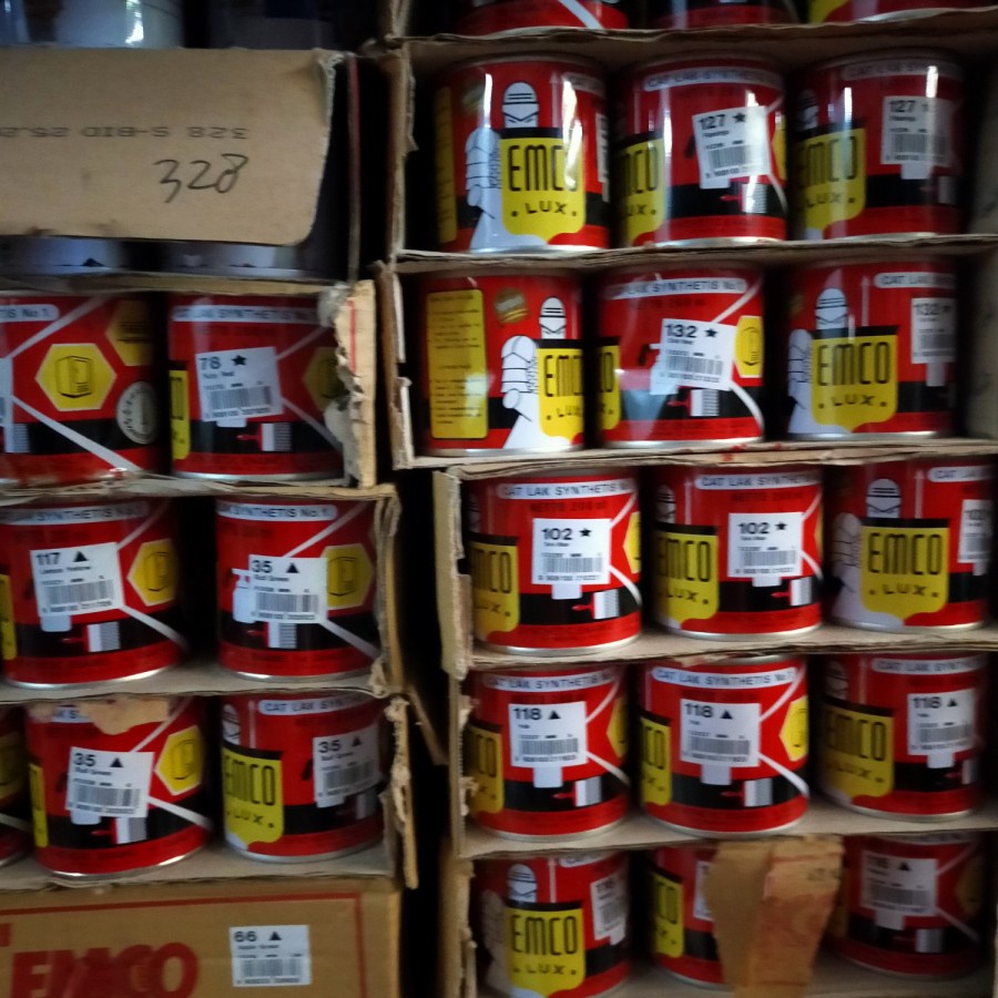 Jual Cat Kayu & Besi EMCO MINI Lux 1/4Kg 1/4 kg 200 cc ml | Shopee ...