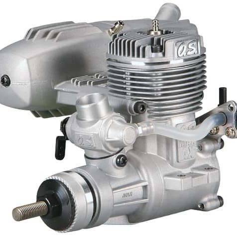 Jual RC Plane Mesin Pesawat Metanol OS 46AX Two Stroke Glow Engine ...