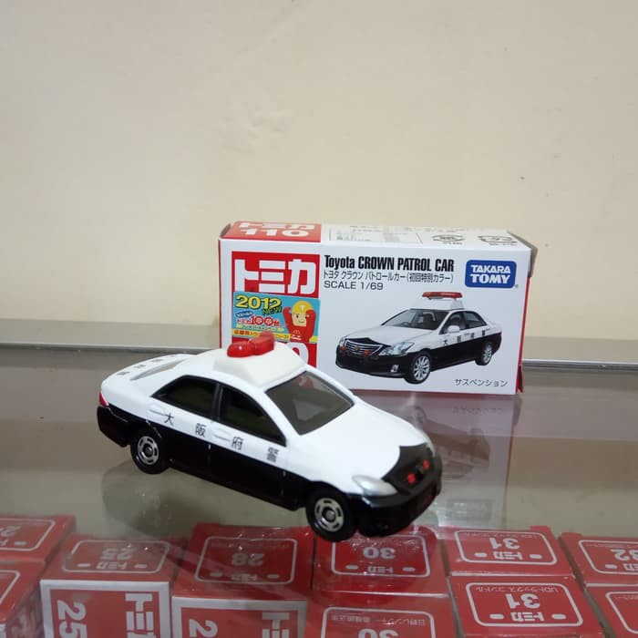 Jual Tomica No 110 Toyota Crown patrol Car police diecast mobil polisi takara tomy reguler murah ...