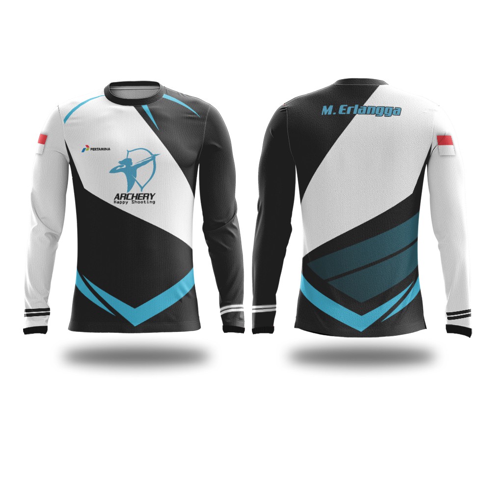 Jual Kaos Baju Jersey panahan panah archery Lengan panjang premium ...