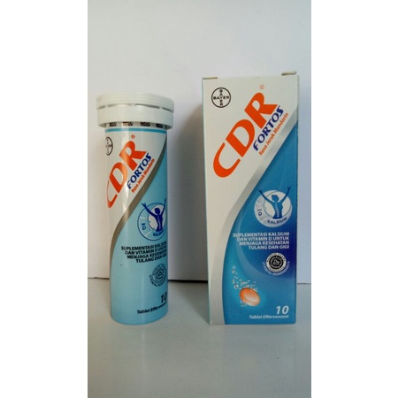 Jual CDR Fortos 1 x 10 Tablet Effervescent | Shopee Indonesia
