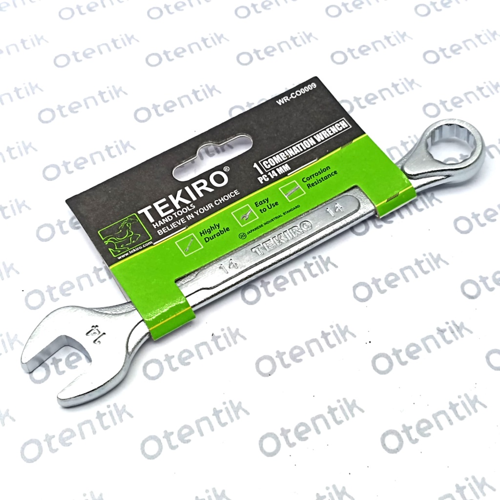 Jual TEKIRO COMBINATION WRENCH 14 MM - KUNCI RING PAS TEKIRO 14 MM | Shopee Indonesia