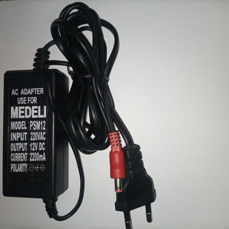 Jual Adaptor untuk Keyboard Medeli MC110 MC120 MC360 MC850 MC860 ...