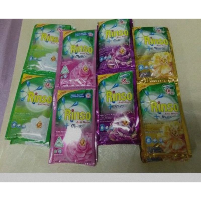Jual Rinso Detergen Cair Sachet 40ml | Shopee Indonesia