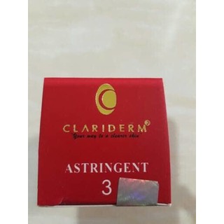Jual Clariderm Astringent 3 Alkohol Original Import Clariderm ...