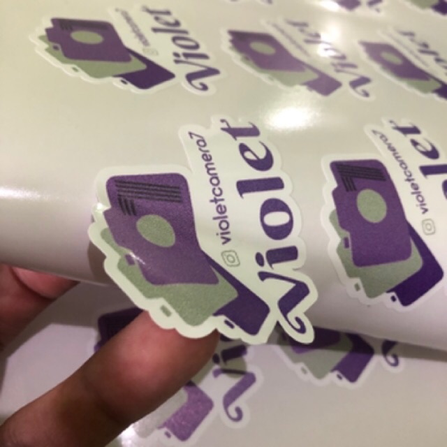 Jual cetak sticker stiker UV eco solvent outdoor print dan cut ...