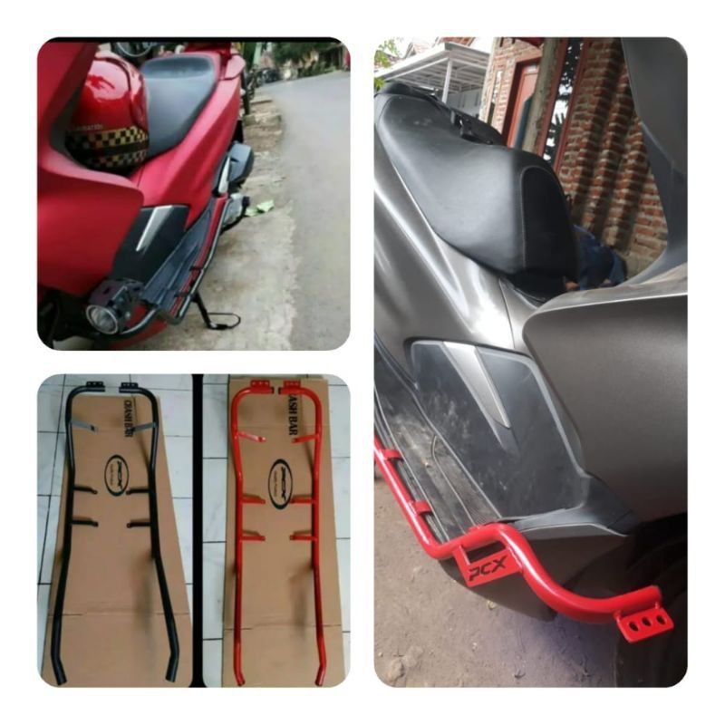 Jual crasbar pcx lokal 150 CC, Terbaru pengaman body pcx150cc | Shopee ...