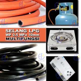 Jual EELIC SEA-LPG10MM SELANG GAS LPG PANJANG 10M DIAMETER 10MM WP 0.5 ...