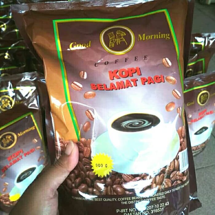 Jual Kopi selamat pagi bubuk kasar 900 gram | Shopee Indonesia