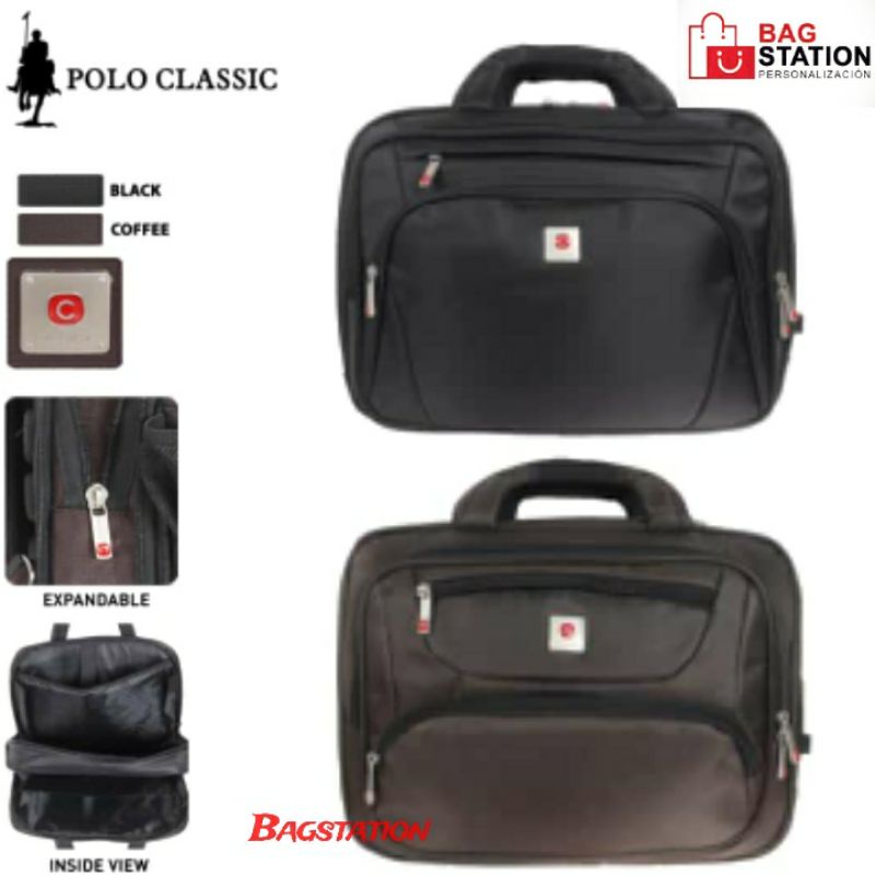 Jual TAS SELEMPANG POLO CLASSIC USB ORIGINAL TAS LAPTOP TAS KANTOR TAS ...