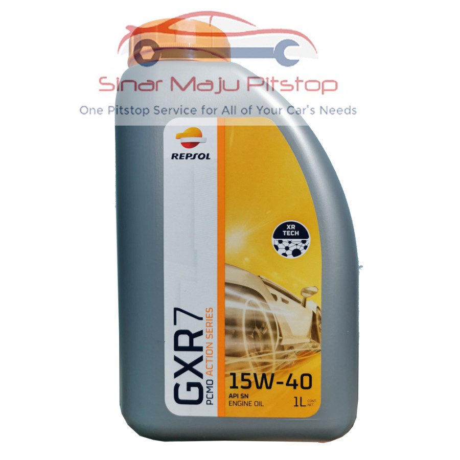Jual Repsol GXR 7 SAE 15W-40 API SN - Pelumas Oli Mesin Mobil Bensin 1 Liter Original | Shopee ...