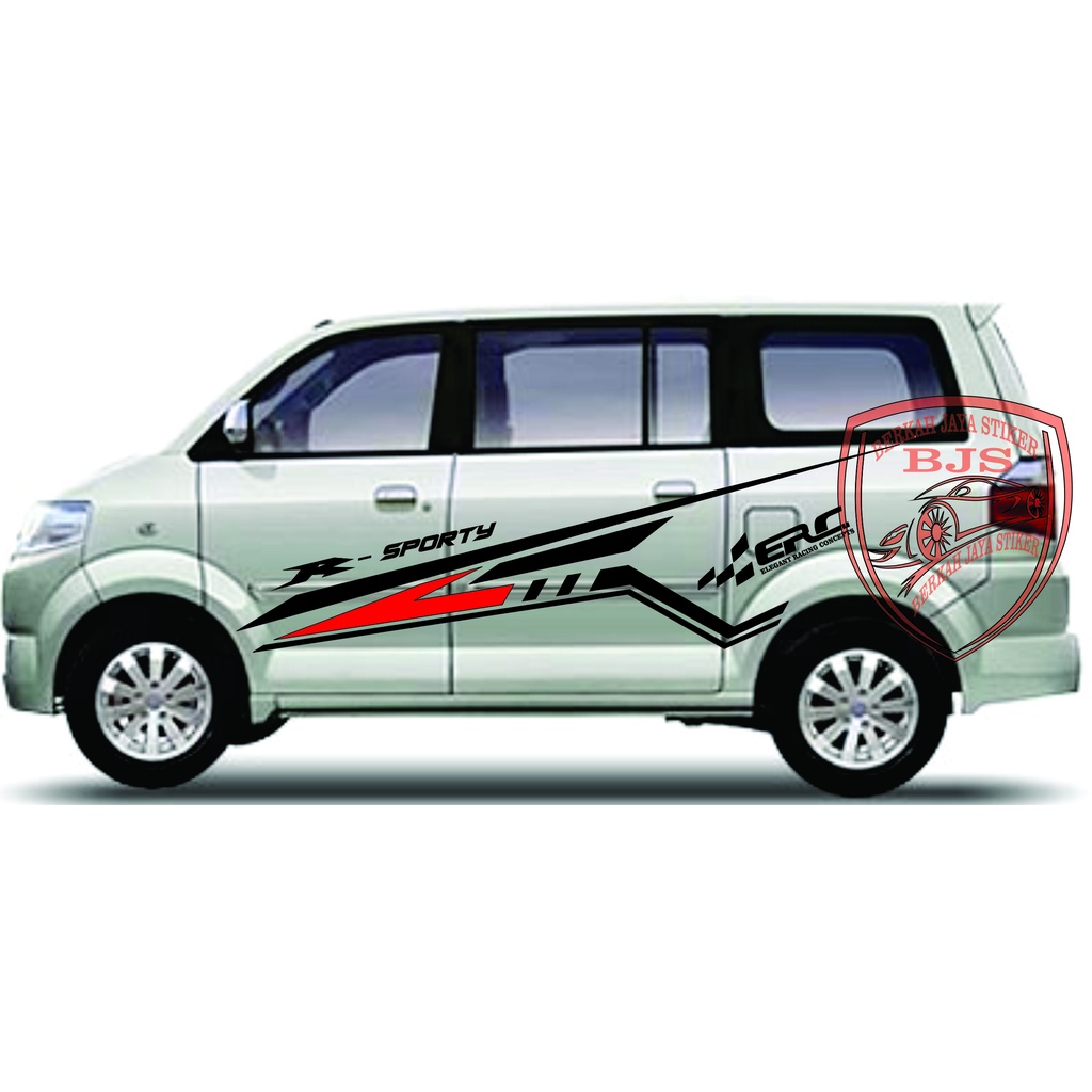 Jual Stiker mobil apv terbaru striping apv sport stiker mobil apv ...