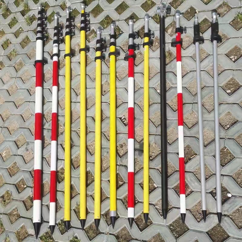 Jual Telescopic Range Pole/ Prism Pole/ Pole Stick / Jalon Prisma 2,5 ...
