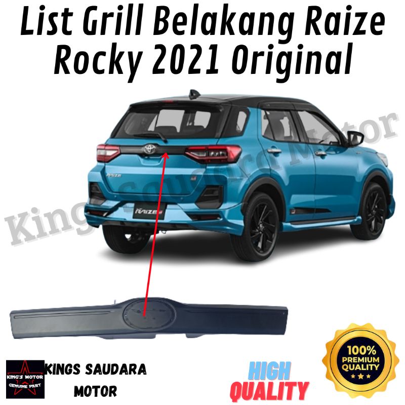 Jual Trunklid Bagasi Atau List Bagasi Mobil Toyota Raize Daihatsu Rocky ...