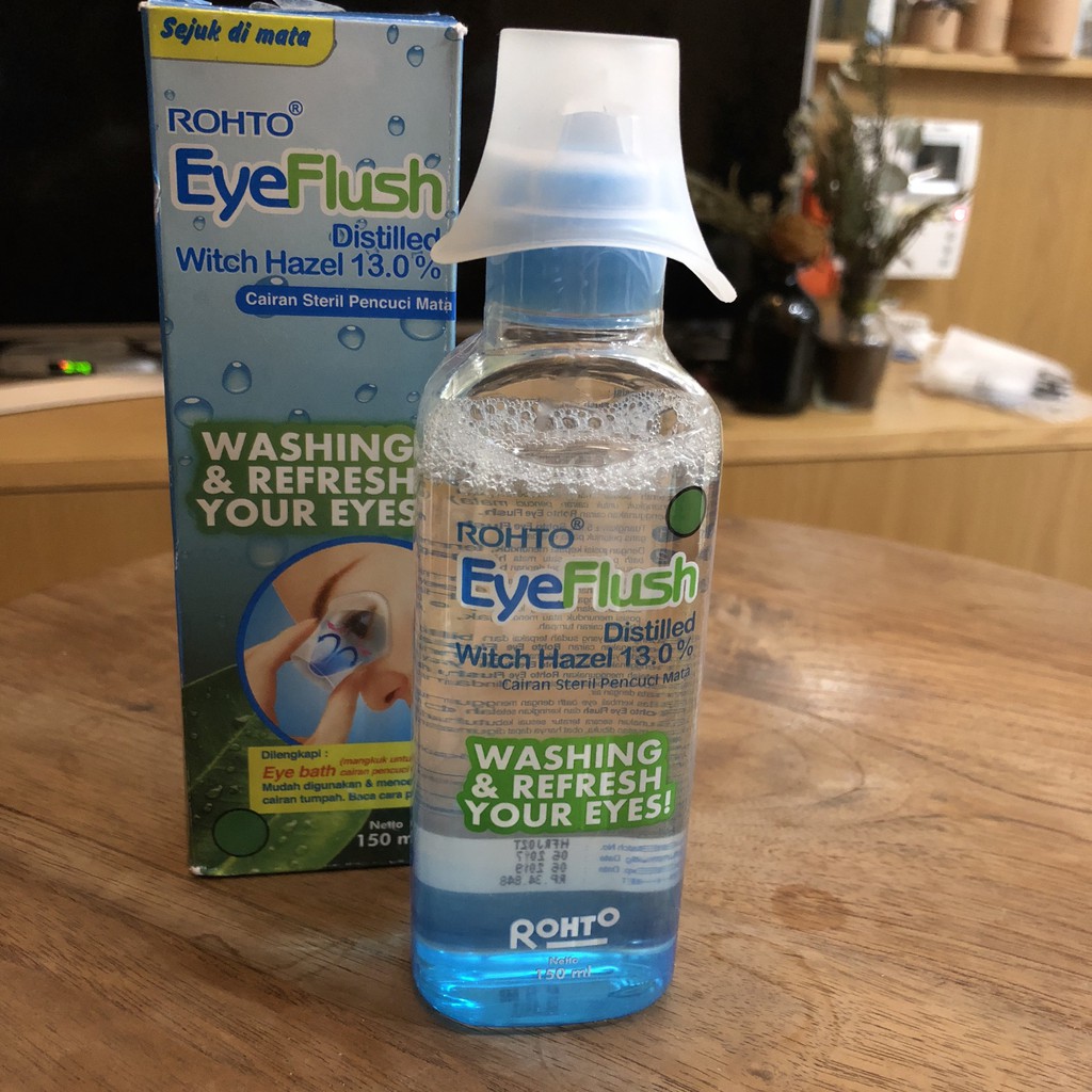 Jual Rohto Eye Flush 150 mL Indonesia|Shopee Indonesia
