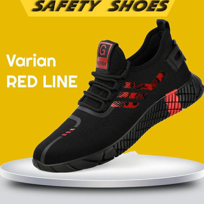Jual SEPATU SAFETY SHOES MODEL SPORT (TOP02) RINGAN (UJUNG BESI ...