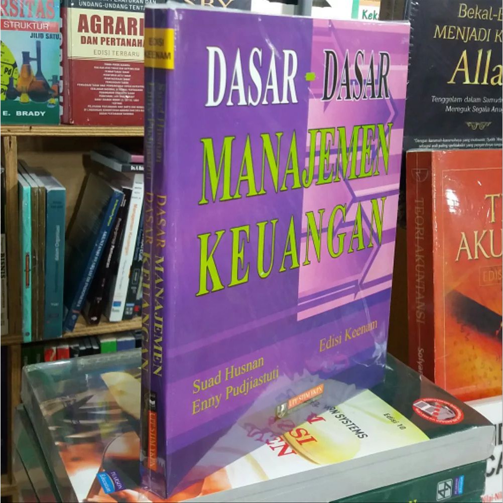 Jual DASAR-DASAR MANAJEMEN KEUANGAN/Suad Husnan/edisi ke-6 | Shopee Indonesia