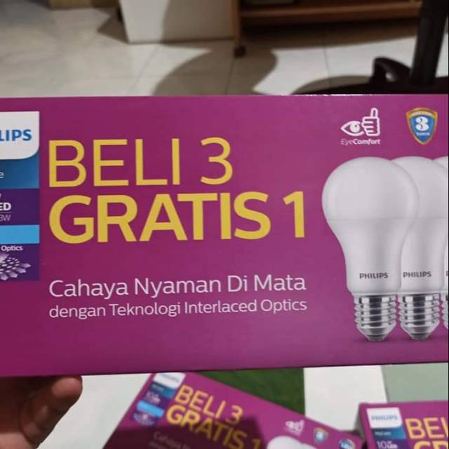 Jual Lampu LED Philips original garansi resmi 3 tahun | Shopee Indonesia