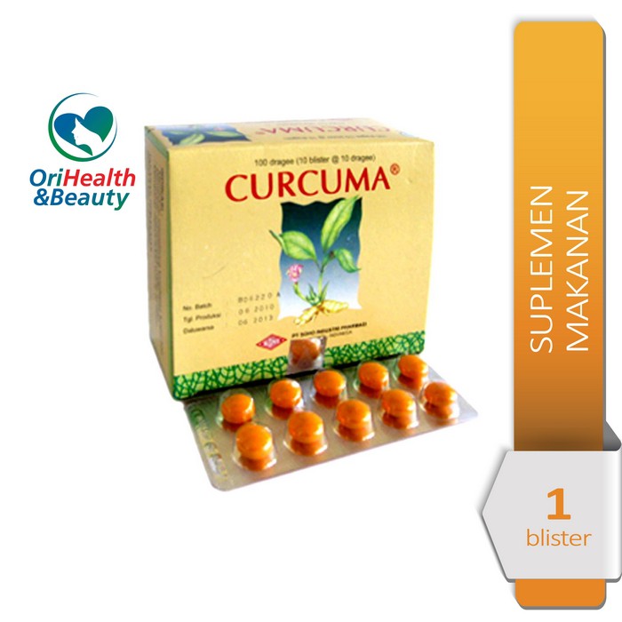Jual Curcuma Dragee - 1 Blister @10 Tablet Obat Herbal Penambah Nafsu ...