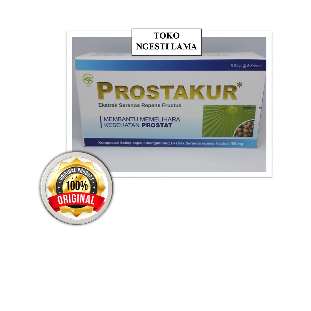 Jual Prostakur Box Isi 30 Kapsul Membantu Memelihara Kesehatan Prostat ...