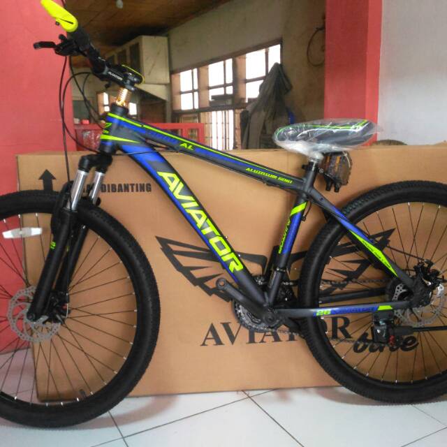 Jual sepeda mtb aviator 7 speed alumunium | Shopee Indonesia