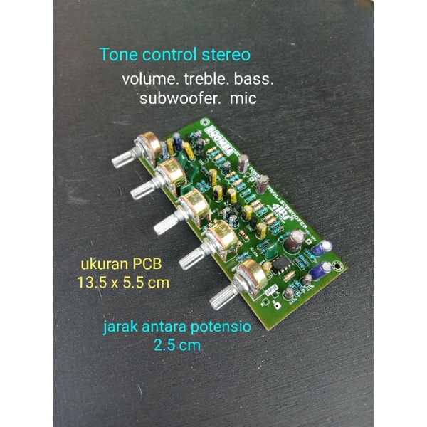 Jual tone control stereo subwoofer dan mic | Shopee Indonesia