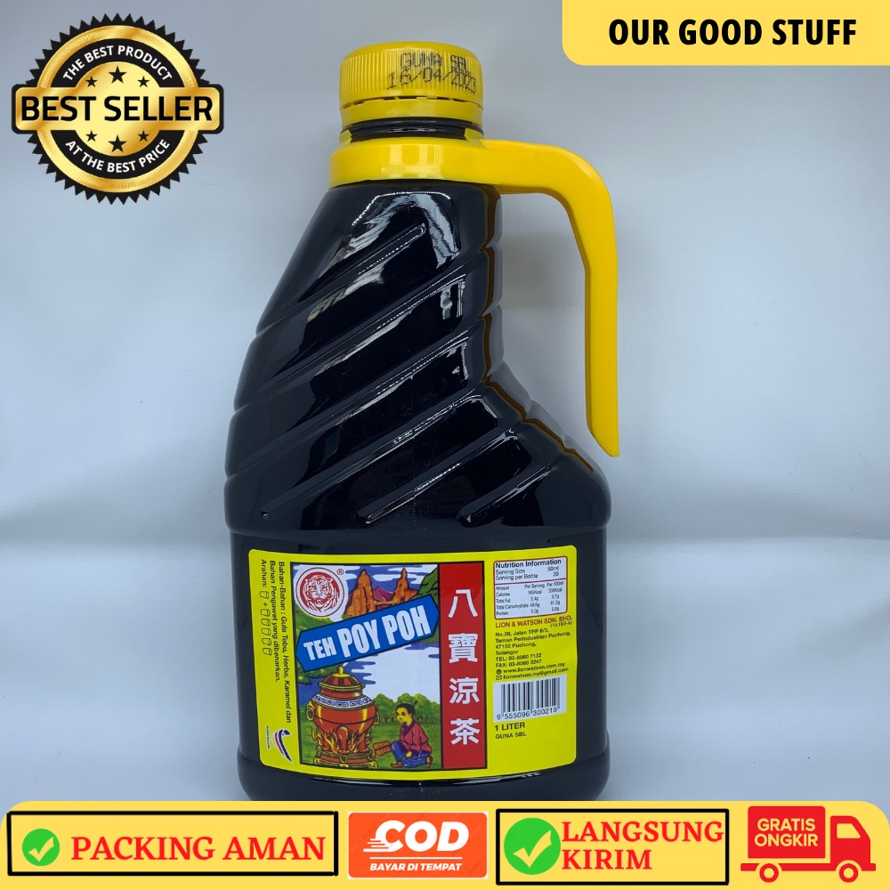 Jual PAH POH TEH / TEY POY POH 1 LITER Indonesia|Shopee Indonesia