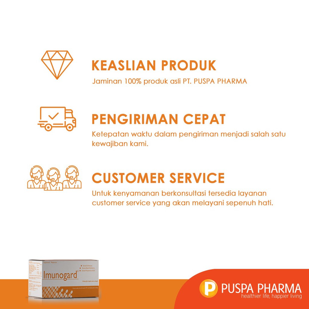 Ulasan Singkat Imunogard - Membantu memelihara daya tahan tubuh - Terlaris
