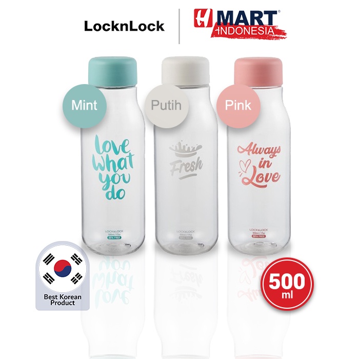 Jual LocknLock Botol Air Minum Milky 500ml | Shopee Indonesia