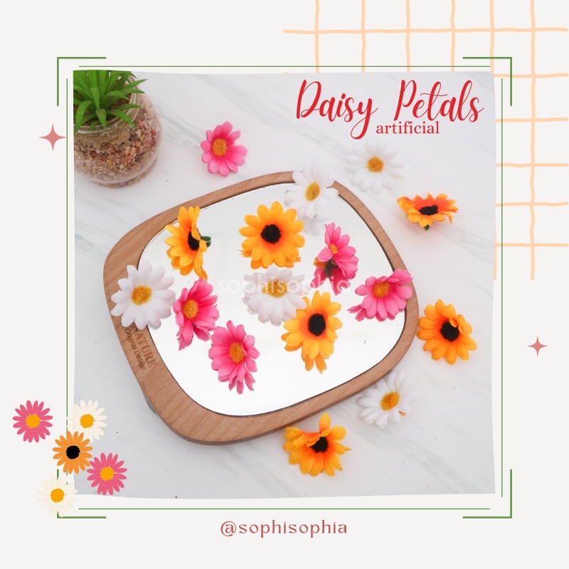 Jual Bunga Daisy Mini Kecil / Bunga Daisy Artificial / Bunga Daisy ...