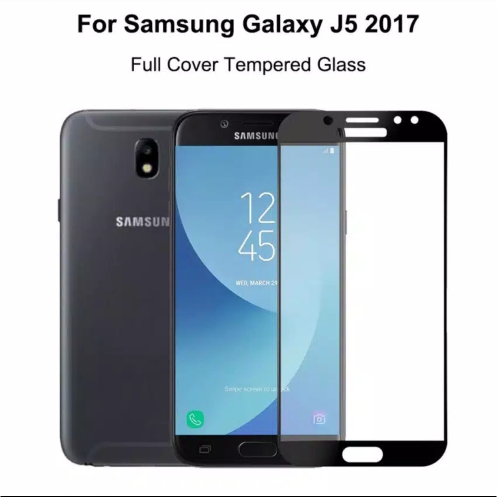 Jual Premium 5D Full Cover Tempered Glass Warna For Samsung Galaxy J5 ...