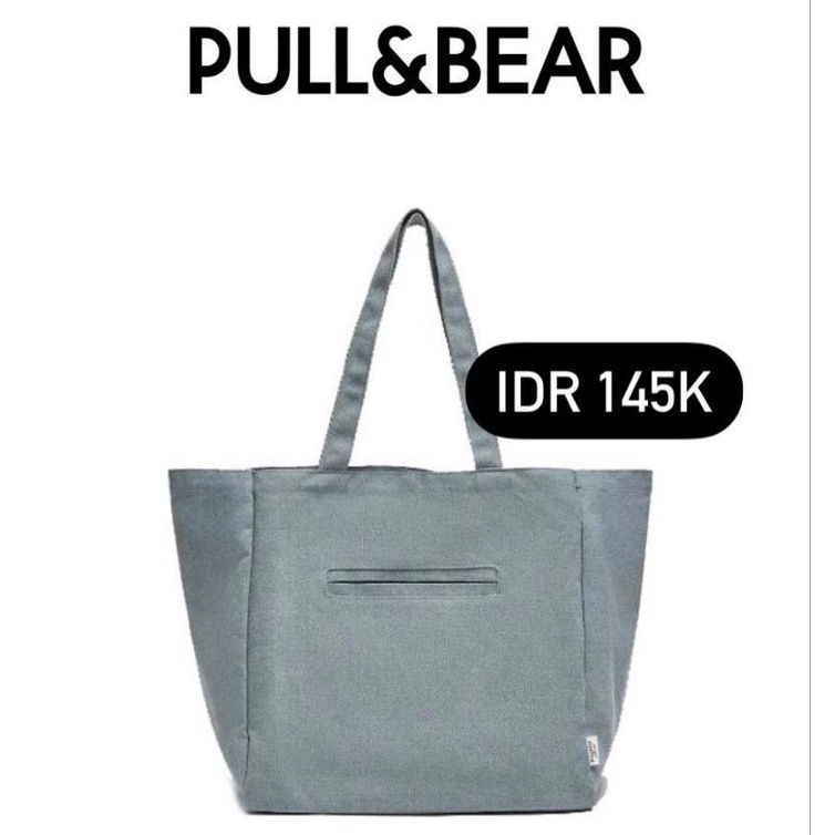 Jual Pull & Bear Totebag Original | Shopee Indonesia