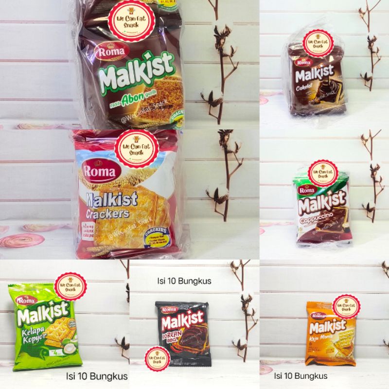 Jual Roma Malkist Renceng All Variant (1 pack isi 10) | Shopee Indonesia