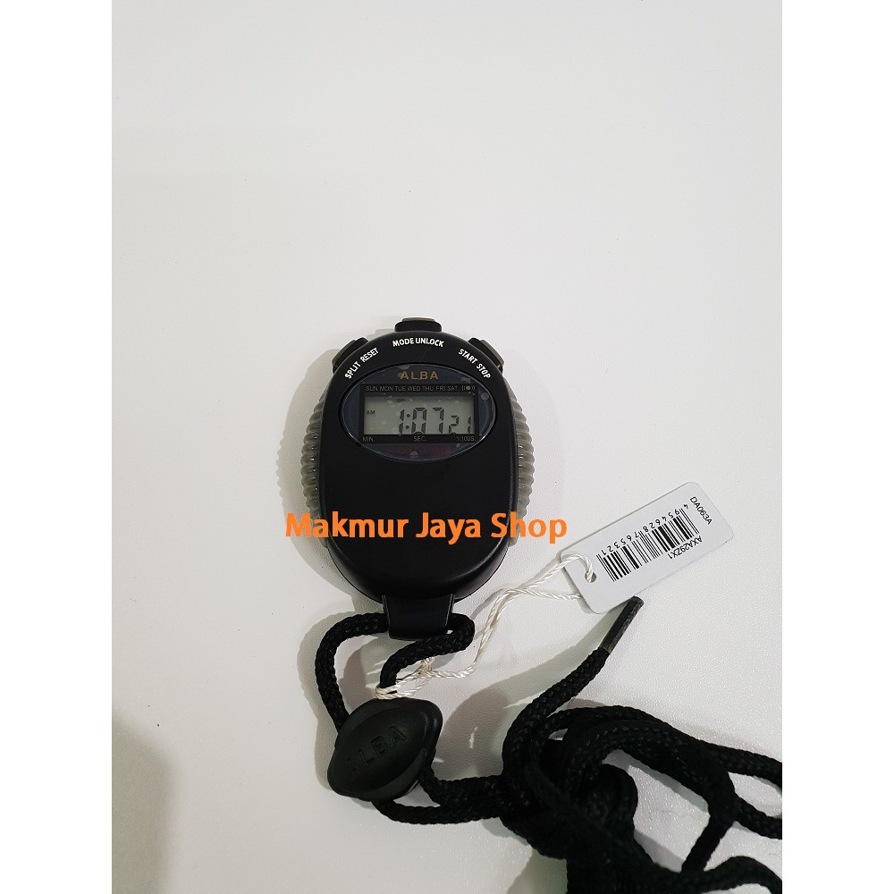 Jual Stopwatch ALBA SW-01 - Hitam / Black | Shopee Indonesia