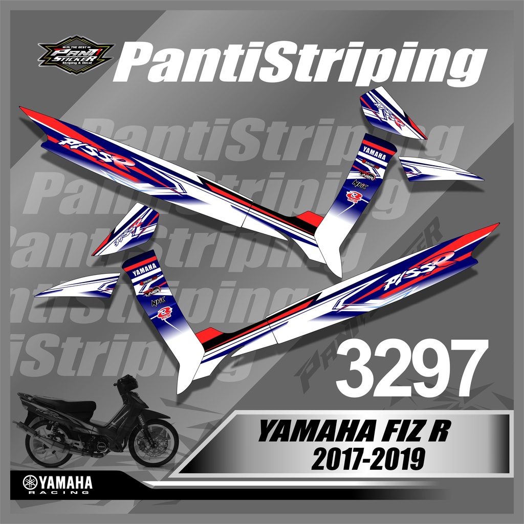 Jual Sticker Striping Variasi List FIZ R Semi Full Striping Fiz R ...
