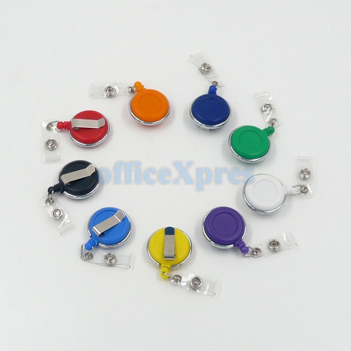 Jual Gantungan ID Card Yoyo Silver / Yoyo Name Tag Chrome / Yoyo Chrome ...