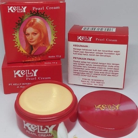 Jual Kelly Pearl Cream Kemasan 5gr dan 15gr | Shopee Indonesia