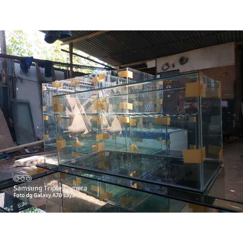 Jual aquarium 80x40x40 kaca 8mili full polos | Shopee Indonesia