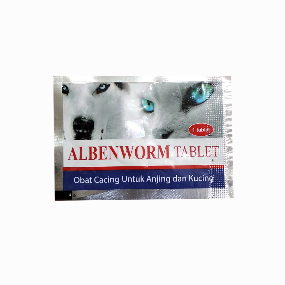 Jual Albenworm Tablet Obat Cacing Anjing Kucing Isi 1 Tablet | Shopee ...