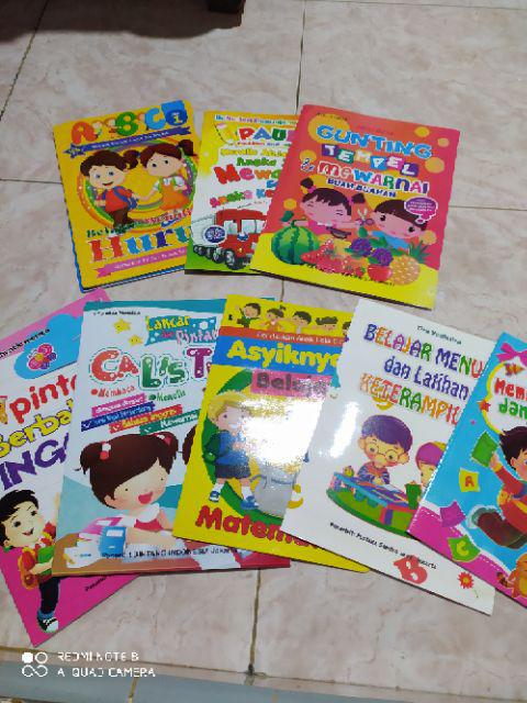 Buku Anak - Belajar Menulis dan Latihan Keterampilan Untuk Anak TK/SD Kelas 1 (SDO) | Shopee ...