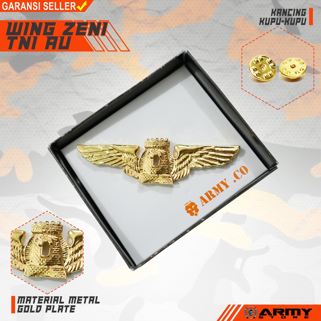 Jual Pin wing paskon TNI AU | Shopee Indonesia