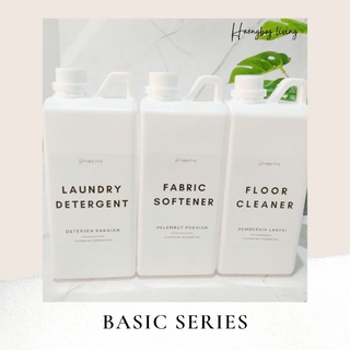 Jual Jerigen Refill Putih 1 Liter Refill Detergent Free Stiker Label ...