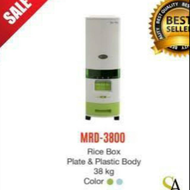 Jual Rice Box Maspion MRD- 3800 (38kg) Indonesia|Shopee Indonesia
