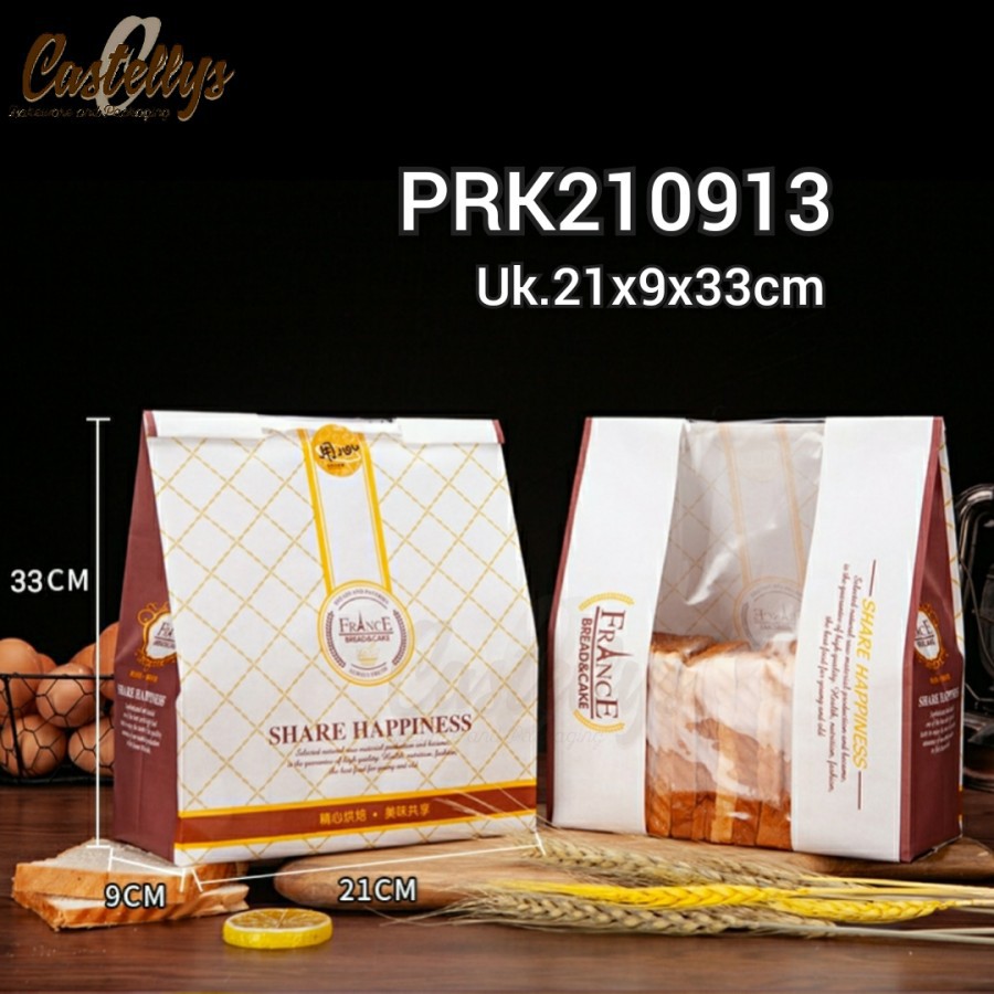 Jual Kemasan Kantong Roti PRK2109-13 Toast Bag Roti Tawar Kasur Sobek ...