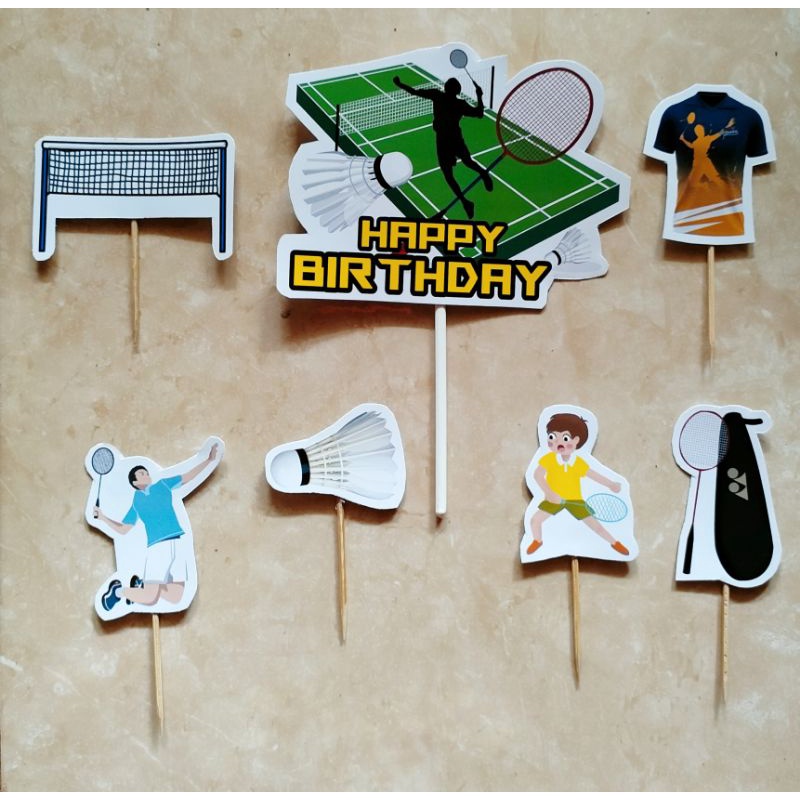 Jual topper toper hiasan tusukan kue cake nasi tumpeng ulang tahun ...