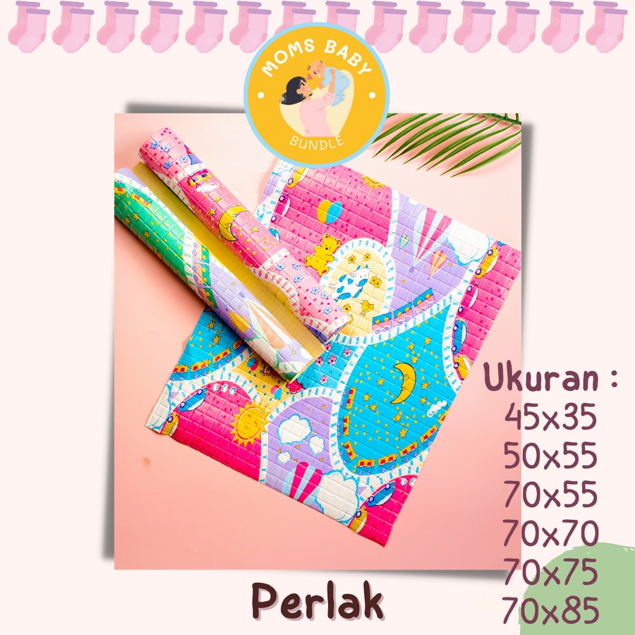 Jual Kain Perlak / kain ompol bayi / changing matt | Shopee Indonesia