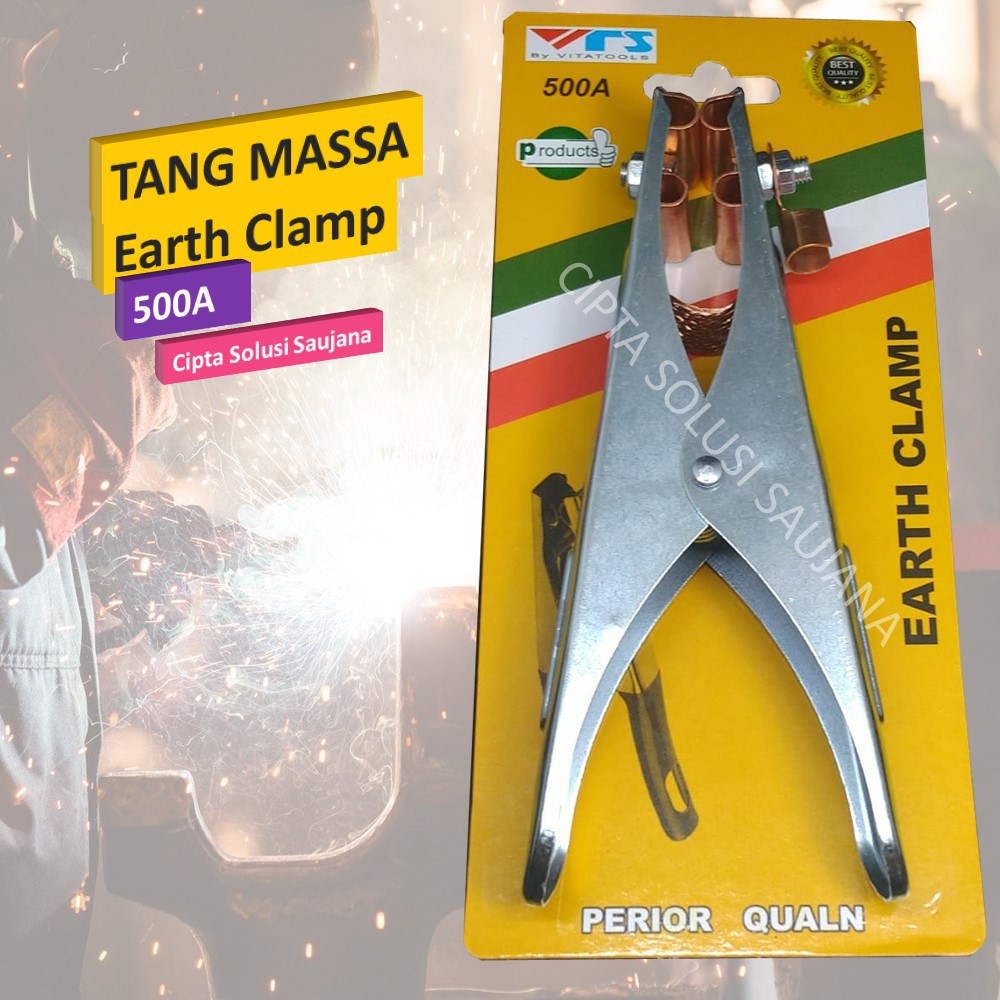 Jual 500A TANG MASSA EARTH CLAMP GROUND CLAMP STANG MASA TANG JEPIT ...