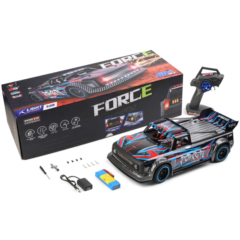 Jual Wltoys wl 104072 1/10 2.4G 4WD 60km/h Brushless RC Car Drift On ...