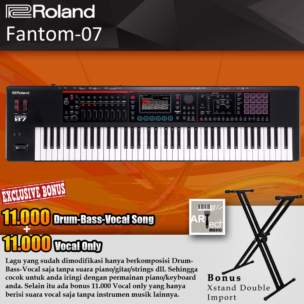 Jual Roland Fantom 07 Fantom07 Fantom 07 Synthesizer Keyboard